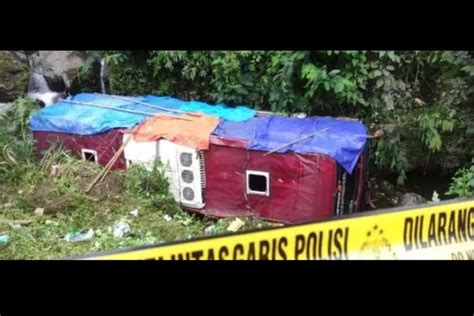 Supir Dan Kernet Bus Wisata Kecelakaan Di Guci Tegal Jadi Tersangka