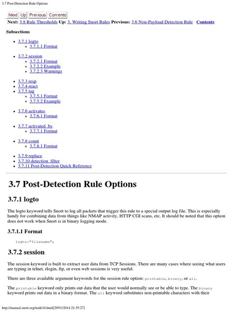 Pdf Snort User Guide 3 7 Dokumen Tips