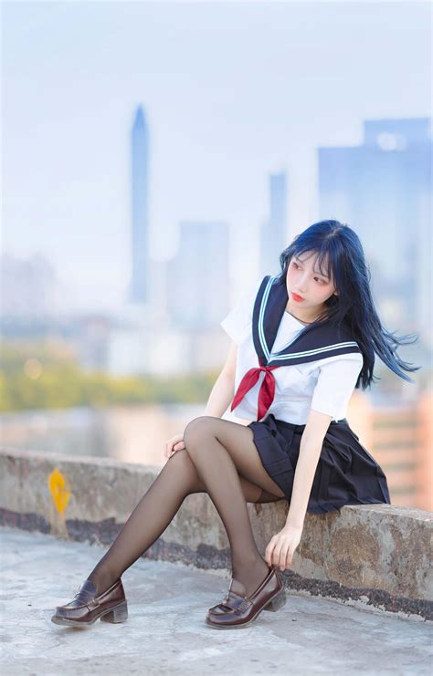 果咩酱w jk制服写真图片13P 5哈ACG