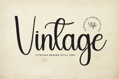 Vintage Script Font Download Free Font