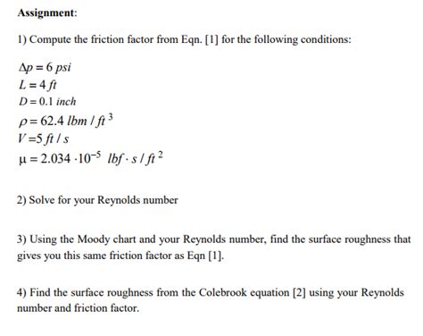 Solved Reynolds Number And Pipe Flow As Fluid Flows Through Chegg Com