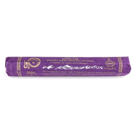 Tibetan Incense Sticks Singing Bowl Healing Lingam
