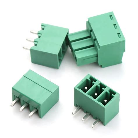 Mm Pitch Pins Plug In Terminal Block Edg Right Angle Vertical Male Female