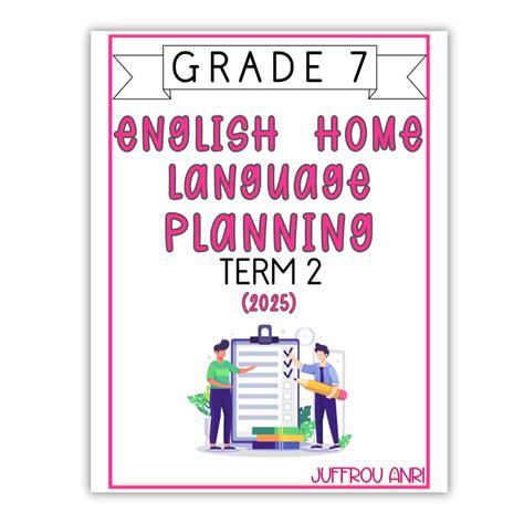 Grade 7 English Home Language Term 2 Planning 2025 • Teacha