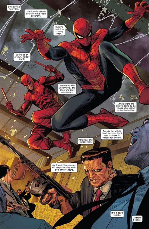 Spiderman And Daredevil In 2025 Spiderman Comic Daredevil Dc Comics Art