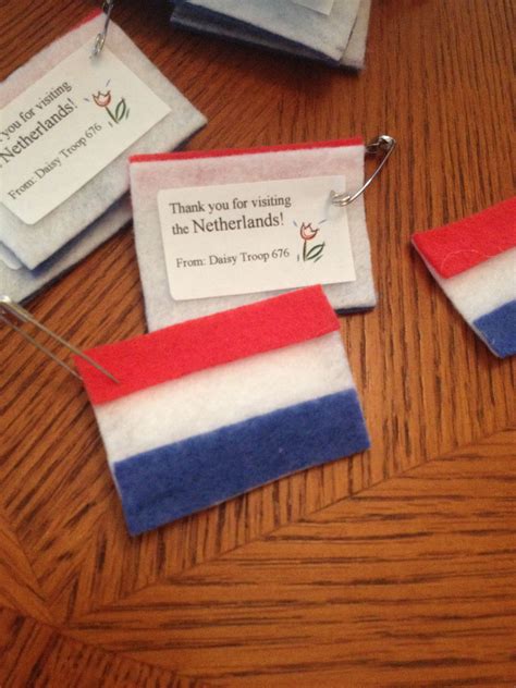 Out Swaps For Thinking Day The Netherlands Troop Leader Girl Scout