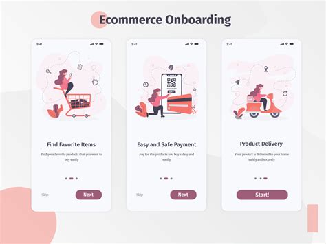 Ecommerce Onboarding Apps By Flato Ui Ux On Dribbble