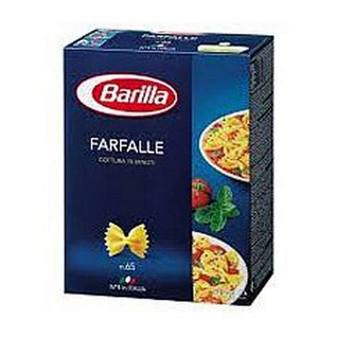 Barilla Farfalle 500 Grs Dfa Uruguay