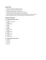 CH4 Check Your Understanding Answers Docx OBJECTIVES Locate CPT Codes