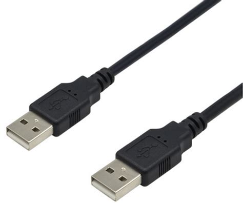 6 Ft Usb 2 0 Cable A Male To A Male Black