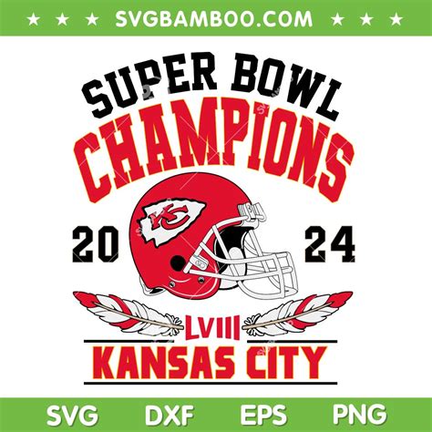 Kansas City Chiefs Super Bowl Champions Svg