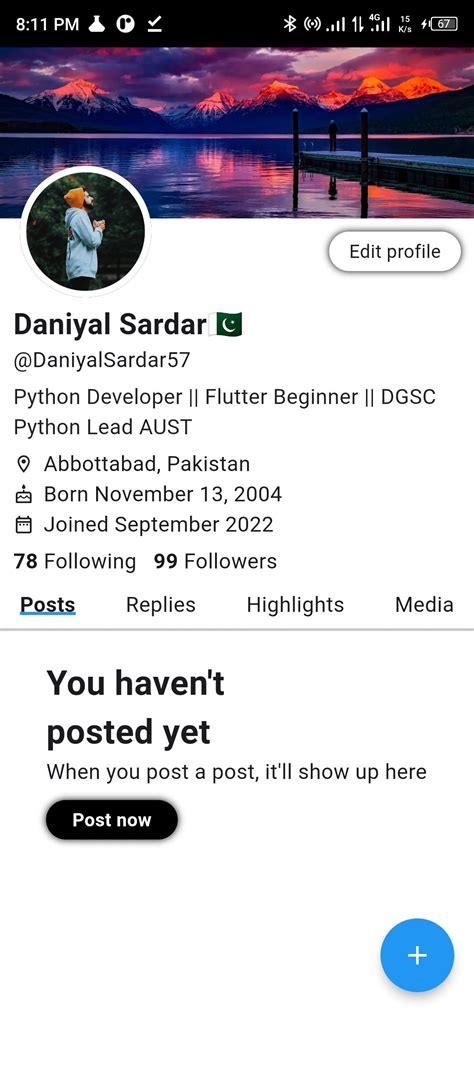Daniyal Adil On Linkedin Flutter Uidesign Twitterprofile