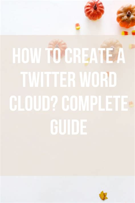 Create Word Cloud Artofit