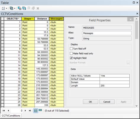 Arcgis Desktop Changing Colors Of Edit Fields In Attribute Table