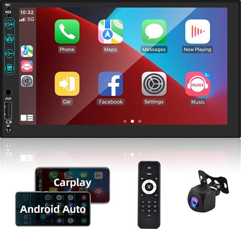 Double Din Apple CarPlay Car Radio With Bluetooth India Ubuy