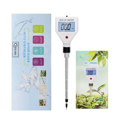 Portable Electronic Ec Soil Meter Ec Conductivity Test Detector Ec Soil