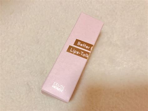 【絶妙カラー】etude Houseのベターリップトーク Pk012 使用感レビュー Korean Style