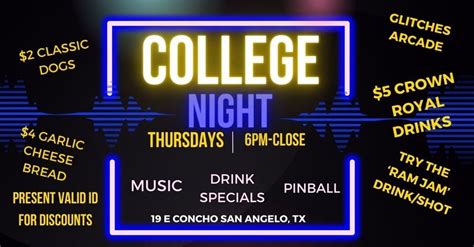 Asu College Night At The Martial Pint The Martial Pint San Angelo 7