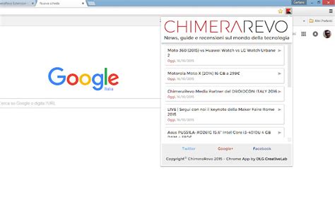 ChimeraRevo Extensionin Chrome with by OffiDocs