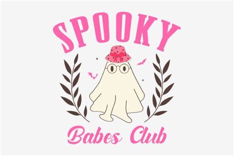 Halloween Vintage Spooky Babes Svg Png Graphic By Svg Box · Creative