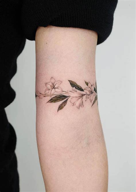 Share 72 Flower Armband Tattoo Incdgdbentre
