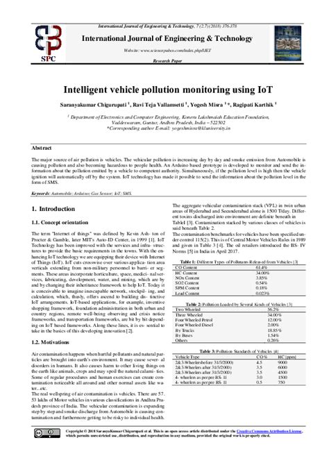 pdf intelligent vehicle pollution monitoring using iot dr yogesh
