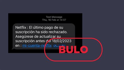 Este Mensaje De Error En El Pago De Netflix Es Un Fraude