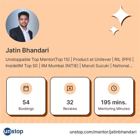 My 50th Mentorship Session On Unstop Jatin Bhandari Posted On The Topic Linkedin