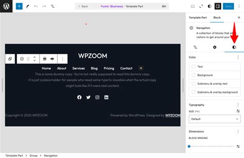 How to Edit the Footer in WordPress with Ease - WPZOOM
