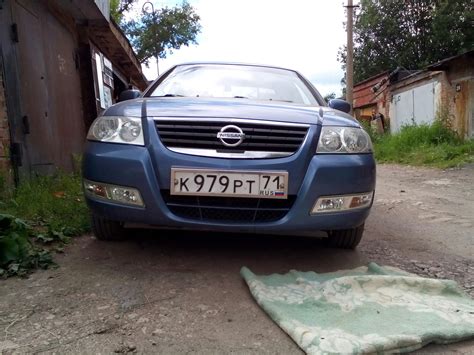 Хром лампы в указатель поворота — Nissan Almera Classic (B10), 1,6 л ...