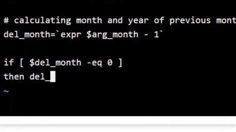 Unix Shell Scripting For Beginners Delete Files Older Than A Month Youtube