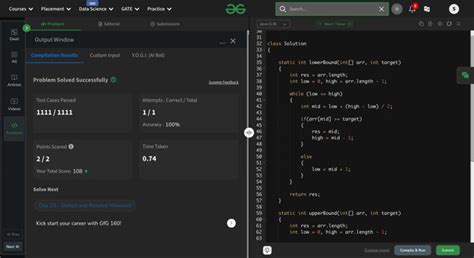 gfg160dayschallenge geeksforgeeks dsa codingchallenge problemsolving… smruti mundada