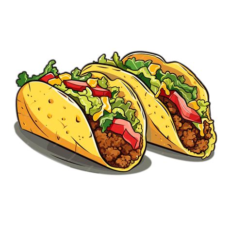 Premium Vector Tacos Vector On White Background