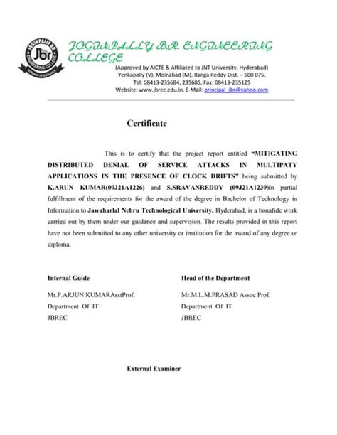Declaration Pdf