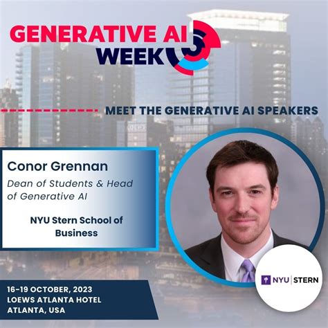 Conor Grennan On Linkedin Genai Genaiweek Generativeai