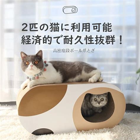 【楽天市場】爪研ぎ 段ボール 猫 ペットベッド 爪とぎ 猫 爪とぎbox ハウス つめとぎ ガリガリ 猫の爪とぎ 爪みがき ストレス解消