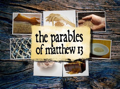 Lighted Lamp Ministries Matthew 13 Verses 10 17 Parables