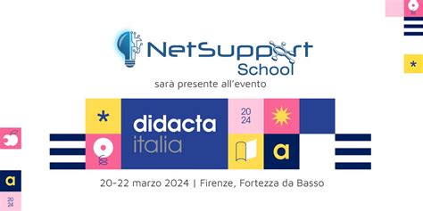 Riserva La Tua Formazione A Fiera Didacta Italia Con Netsupport School Bludis