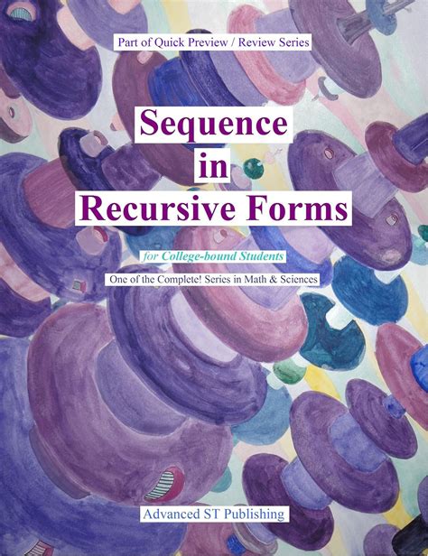 Sequence In Recursive Forms For College Bound Students Quick Preview