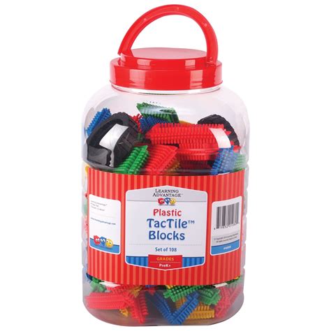 Tactile Blocks Set Of 108 Michaels