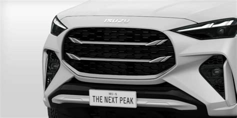 2025 Isuzu Mu X Suv Refreshed With Sharper Design Carscoops