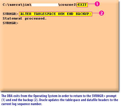 Steps To Perform Open Database Backup Online