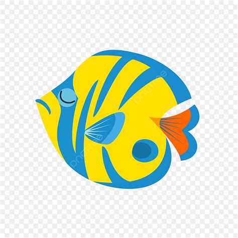 小魚 可愛 可愛的魚 海洋 魚剪貼畫 海洋生命 可愛的生物向量圖案素材免費下載，png，eps和ai素材下載 Pngtree