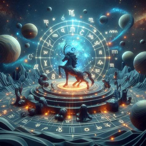 Celestial Object In The Middle Of Space Illustration Design Premium