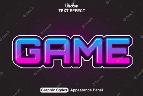 Premium Vector Game Over Text Effect With Graphic Style And Editable