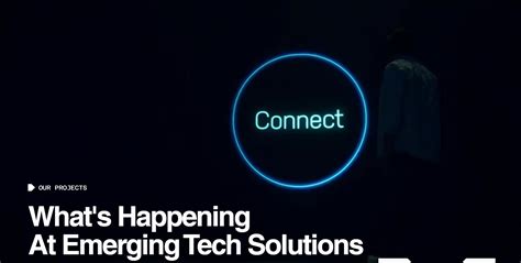 Projects Emerging Tech Solutions