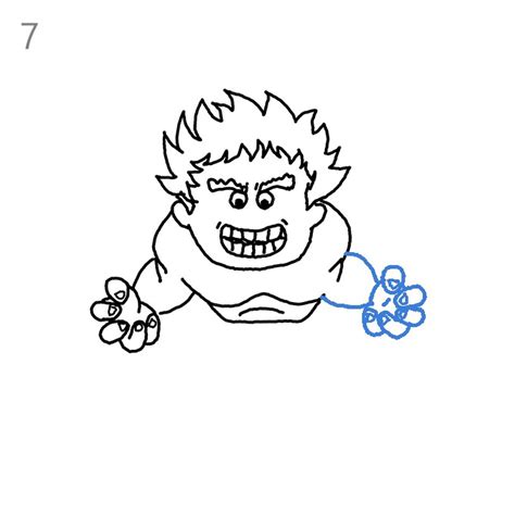How To Draw Hulk Step By Step Easy Drawing Guides Drawing Howtos