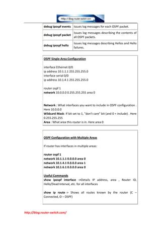Ospf And Eigrp Concepts And Configuration PDF