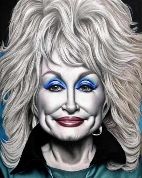 A Flattering Dolly Caricature Portrait By Captgage On Deviantart