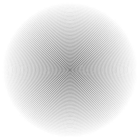 Radar Screen Concentric Circle Elements Stock Vector Illustration Of Concentric Curve 83616867